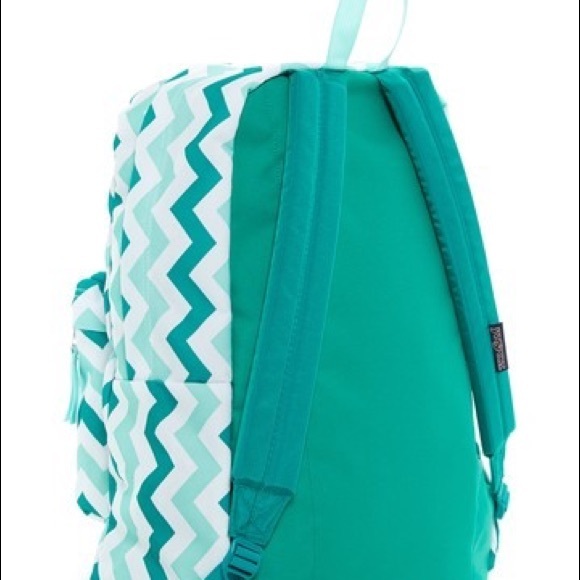 Jansport | Bags | Jansport Superbreak Backpack Aqua Dash Zou Bisou ...